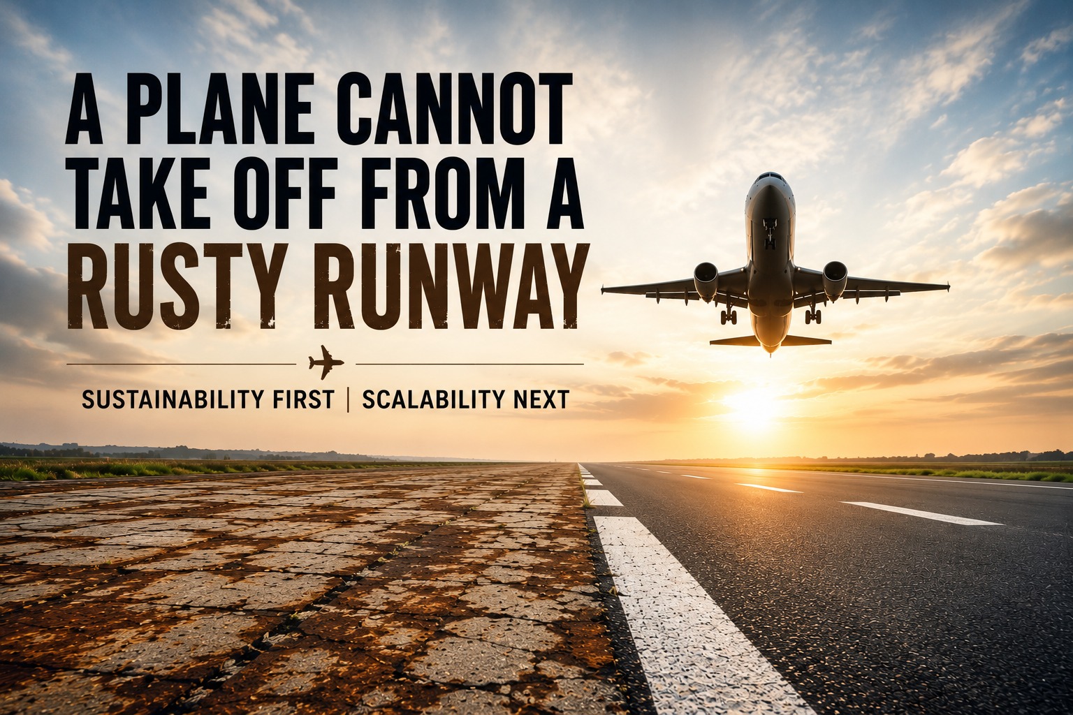 A Plane Cannot Take Off from a Rusty Runway — Business Enablers